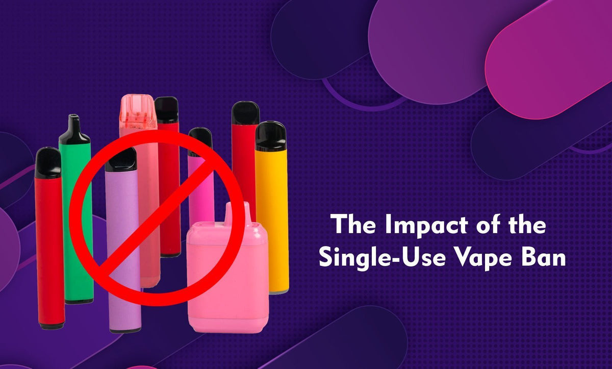 The Impact of the Single-Use Vape Ban – The Vape Giant