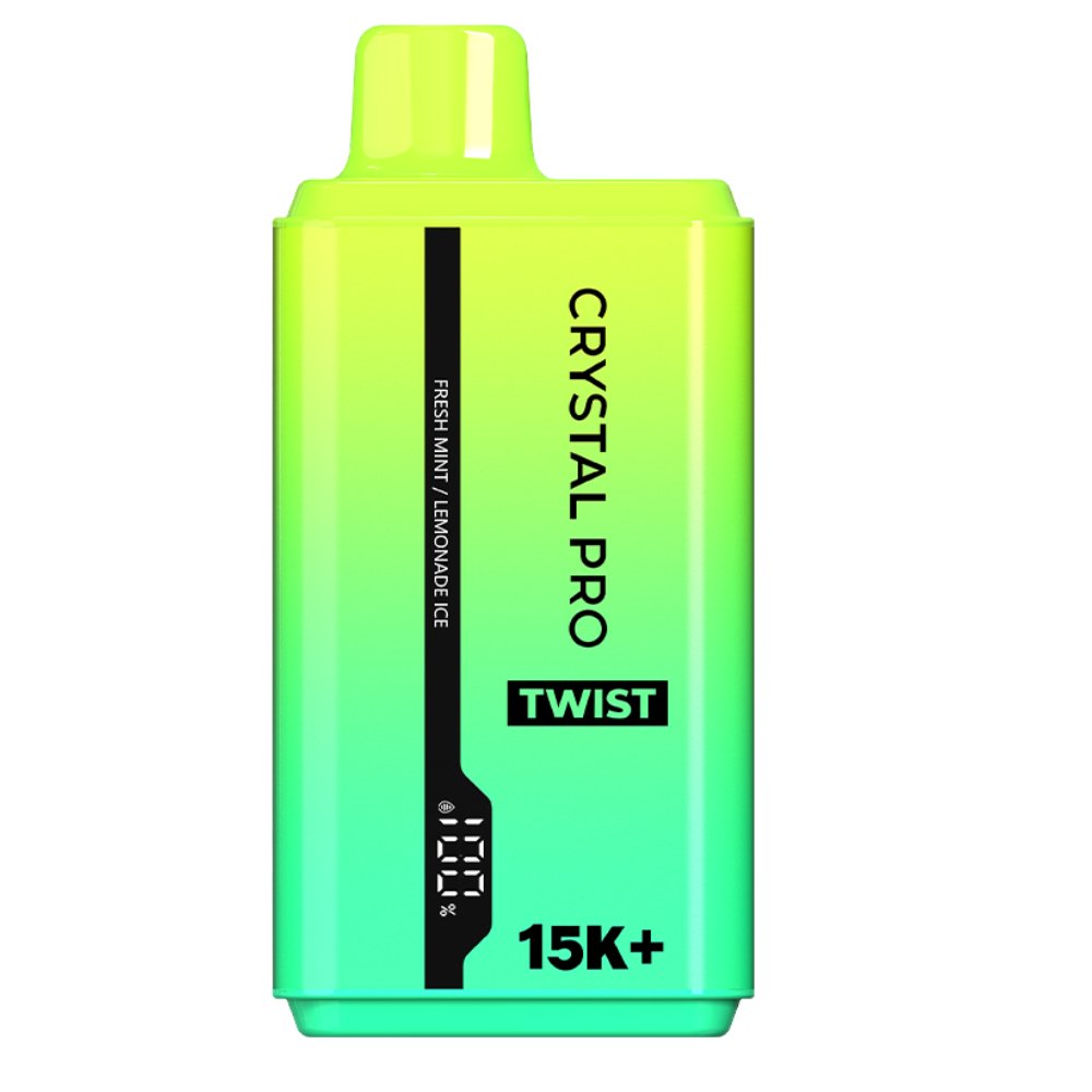 Crystal Pro Twist 15000 Puffs Disposable Vape - £12.99- The Vape Giant
