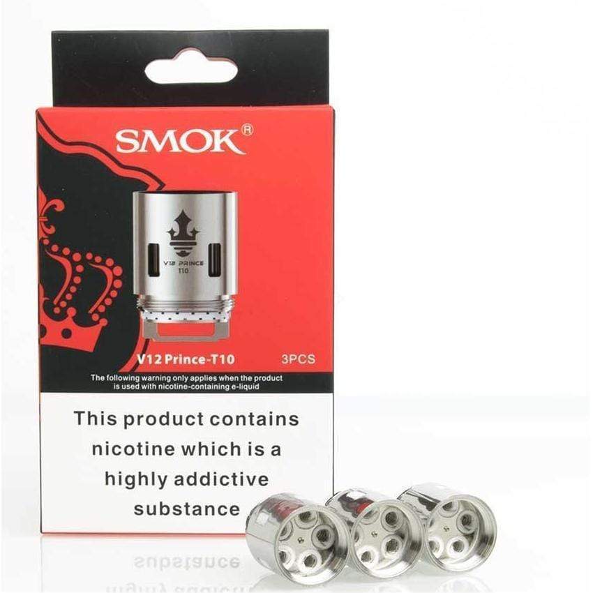 Smok - V12 Prince - T10 - 0.12 ohm - Coils - £9.55 - The Vape Giant
